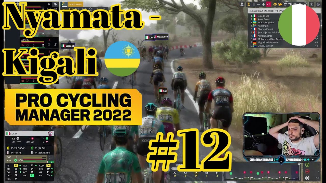 Pro Cycling Manager 2022🚴🏻‍♀️ - MI GIOCO TUTTO!!!😱 #12 - PCM22 gameplay ...