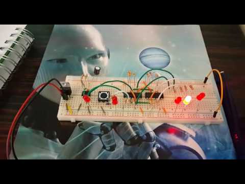 3 bit shift register - YouTube