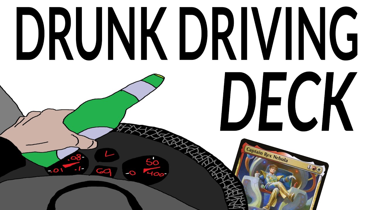 I Built a DRUNK DRIVING Commander Deck... - YouTube