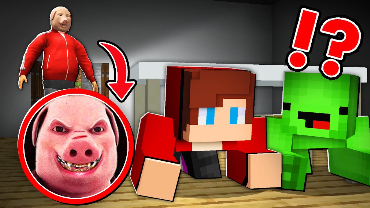 Why Mikey and JJ Hide From SCARY JOHN PORK Call at 3 AM ? - Maizen ...