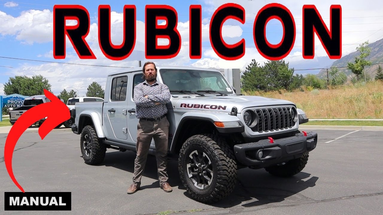 NEW Jeep Gladiator Rubicon Manual: Manuals Are Outdated - YouTube