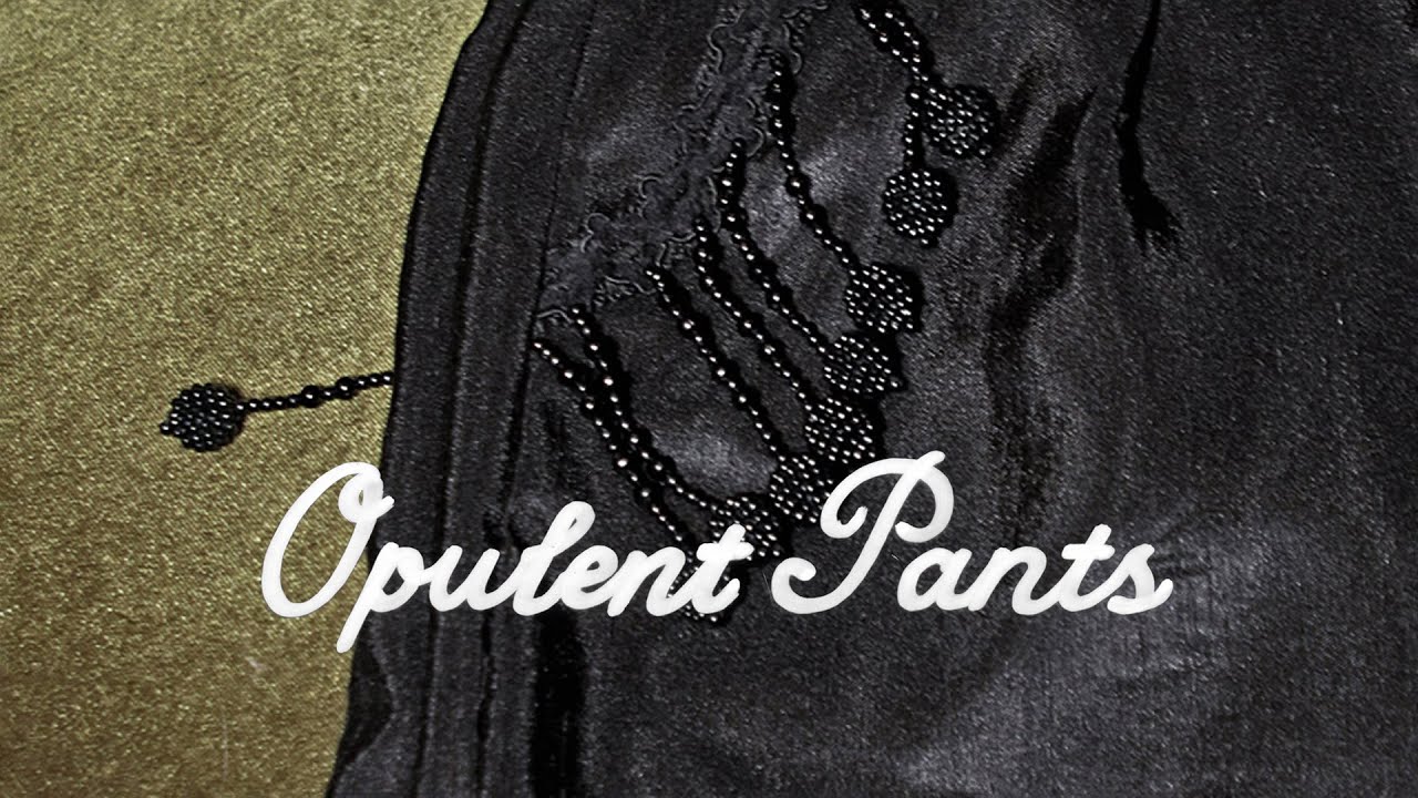 Let's sew a pair of opulent pants - YouTube