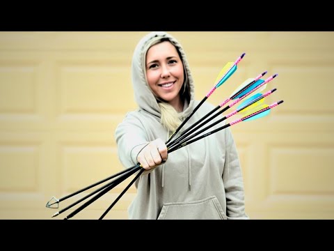 The perfect hunting arrow set up for women - YouTube