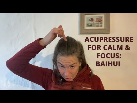 What Does Acupuncture On The Baihui Do