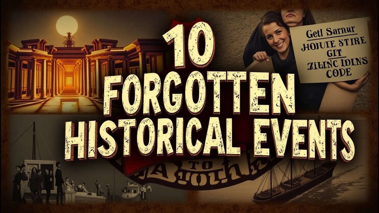 10 Mind Blowing Historical Events You Never Knew - YouTube