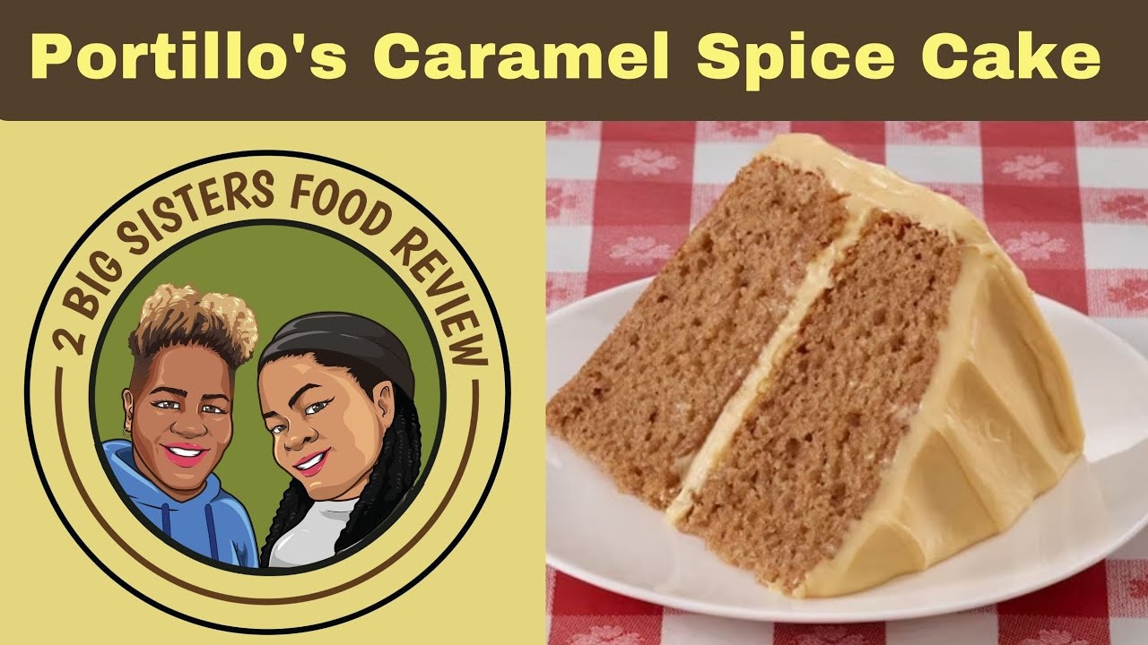 Portillo's Caramel Spice Cake Food Review - YouTube