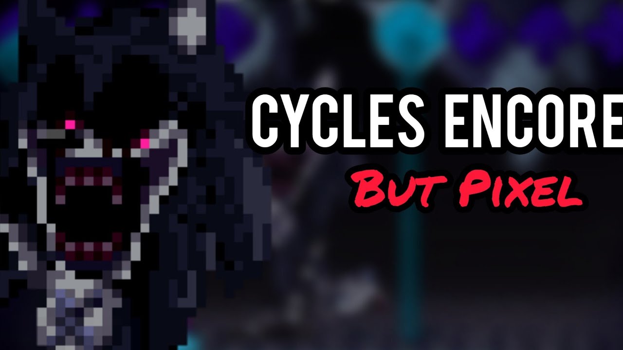 Friday Night Funkin' Vs Lord X - Cycles Encore Pixel Style (FNF Mod ...