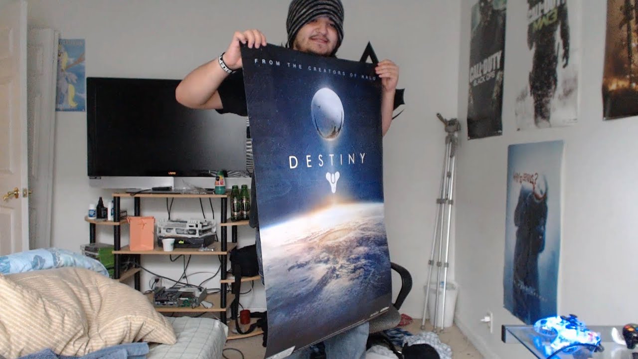 Bungie's "Destiny" Limited Edition Poster! - YouTube