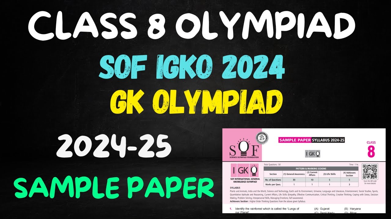Class 8 IGKO SOF GK Olympiad Questions Sample Paper GK Olympiad class-8-igko-sof-gk-olympiad-questions-sample-paper-gk-olympiad