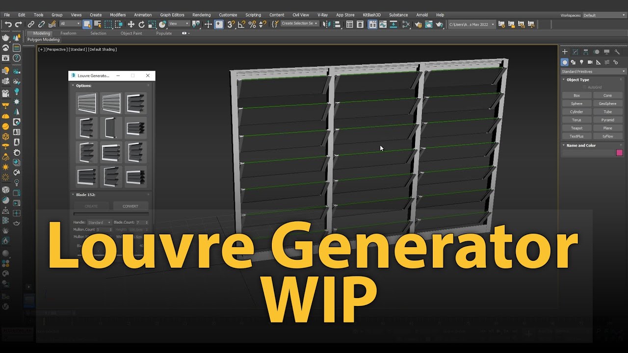 Louvre Generator | WIP - YouTube
