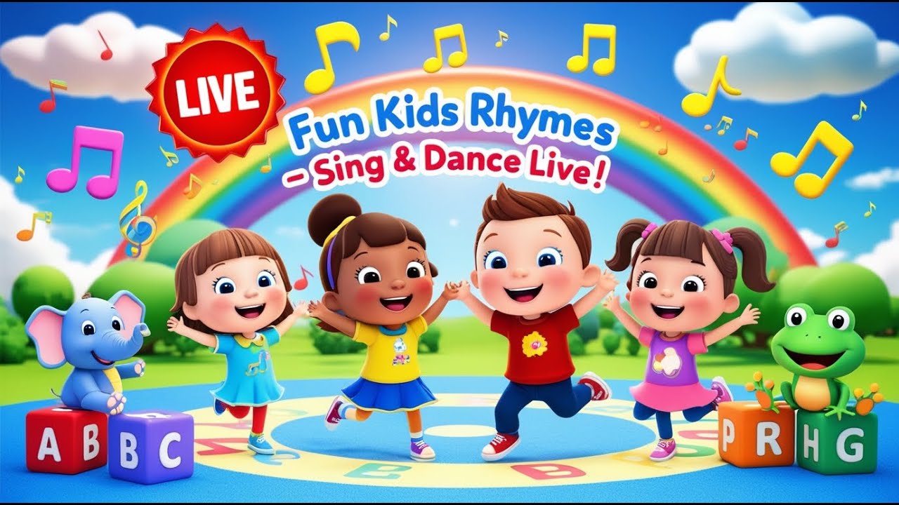 🔴 Ultimate Kids' Rhymes Fiesta! 🎉 Sing, Dance, and Make Unforgettable ...