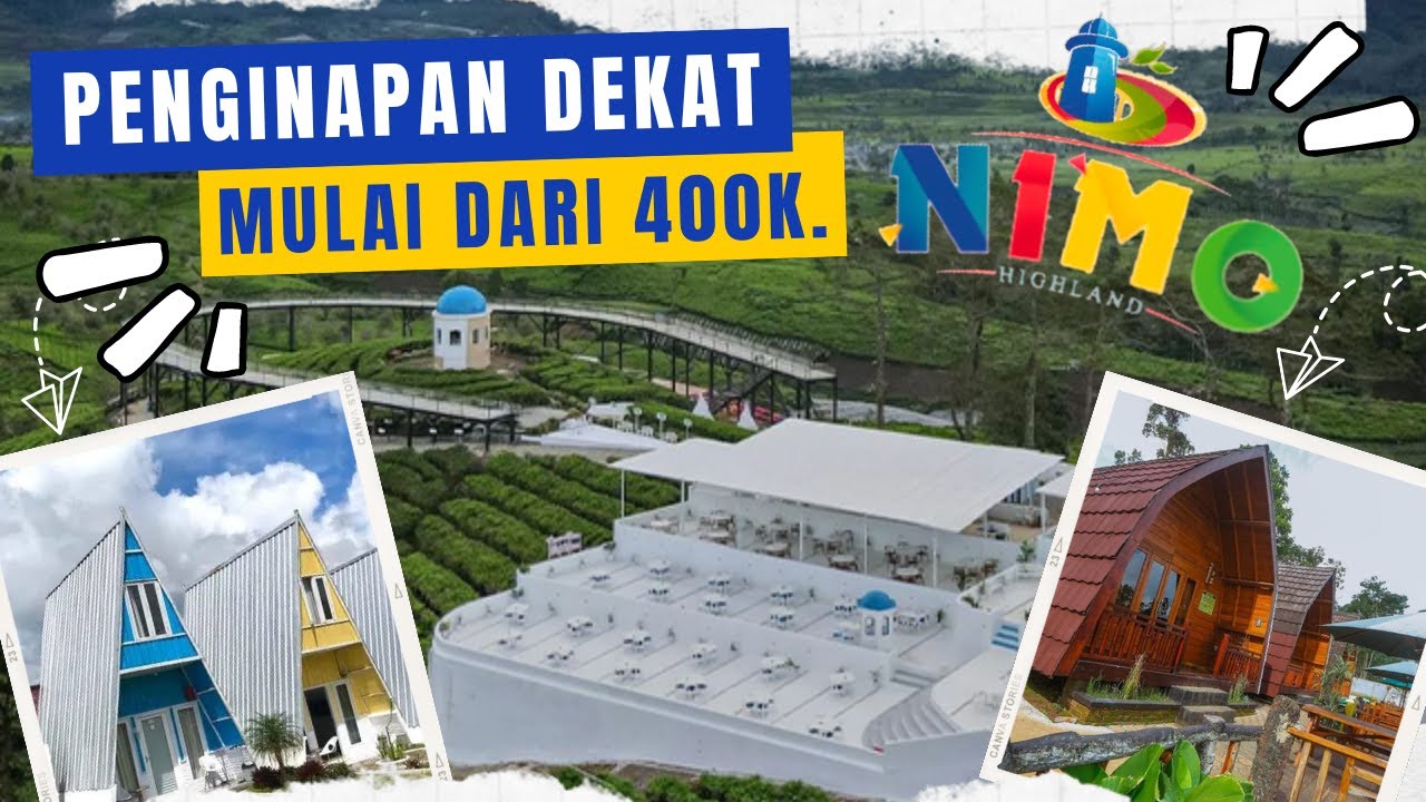 5 Rekomendasi Penginapan Dekat NIMO HIGHLAND Pangalengan - YouTube