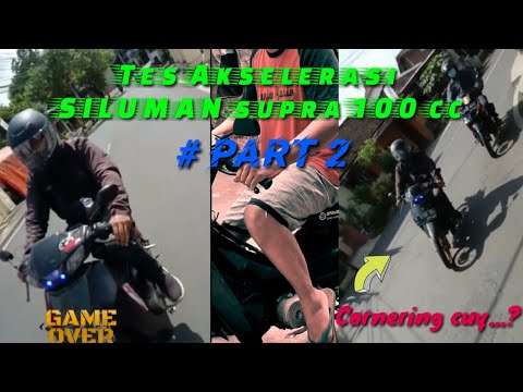 supra 100 cc cepat akselerasinya || # PART 2 - YouTube