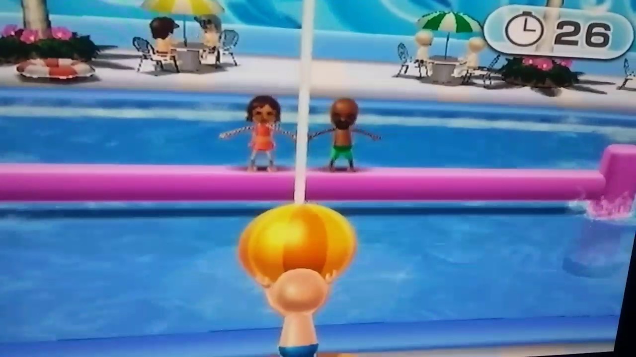 Wii party minigames 1 vs 3: splash bash - YouTube
