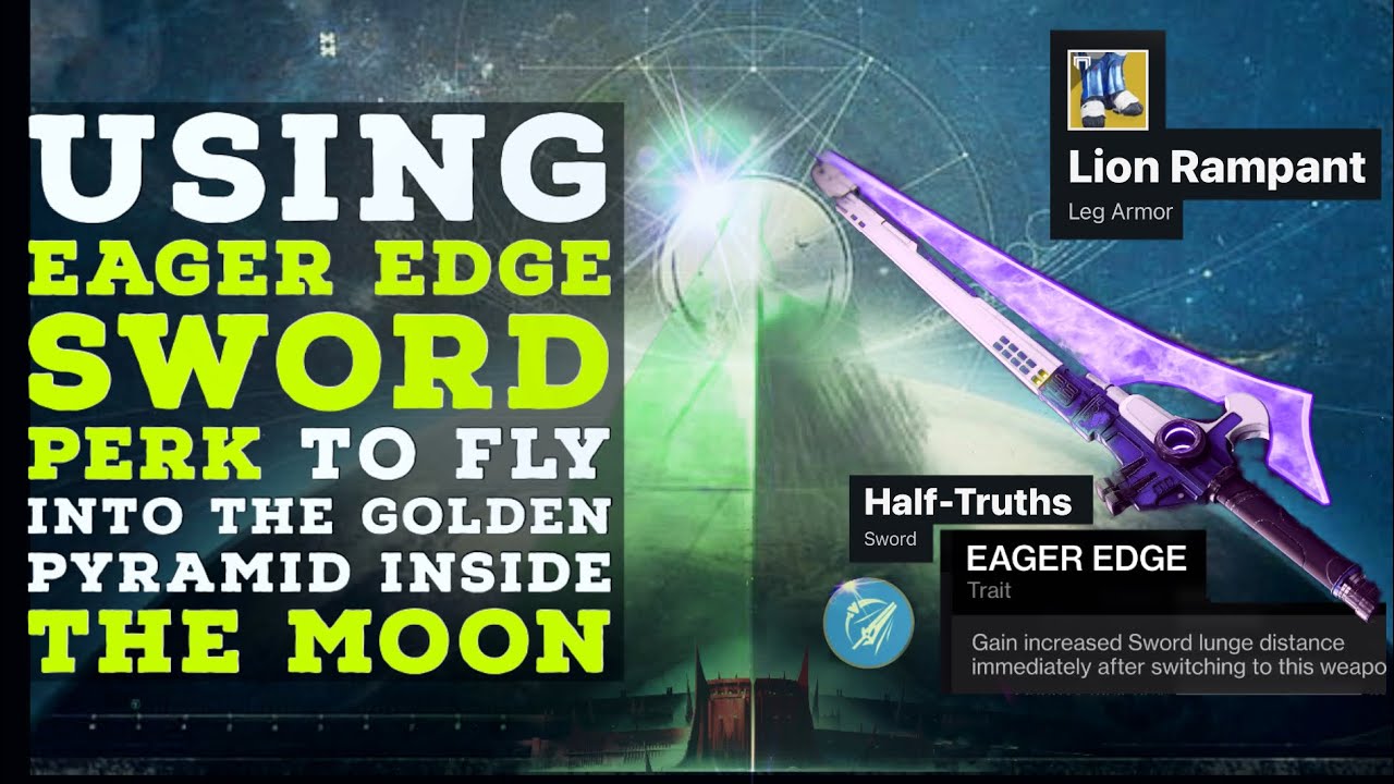 The Sword Perk that Allows you to Fly Forever - Eager Edge Infinite ...