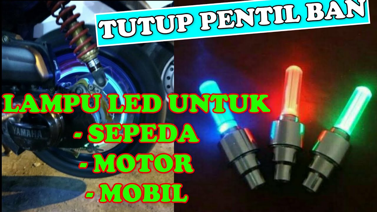 TUTUP BAN LED KEREN UNTUK LAMPU SEPEDA || BISA UNTUK LAMPU LED BAN ...