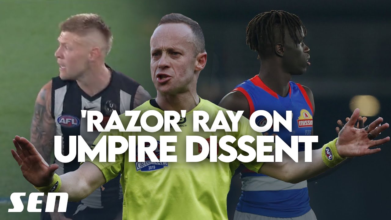 'Razor' Ray Chamberlain joins Gerard Whateley to dive deep into umpire ...