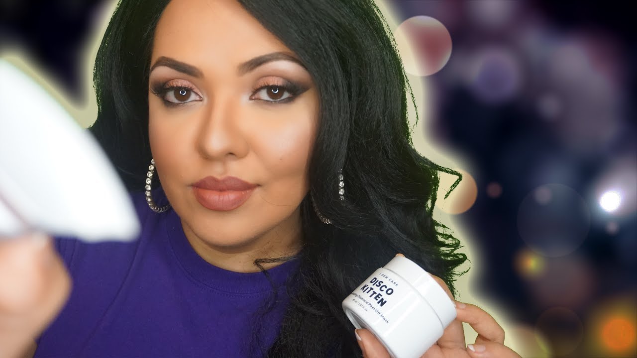 (Crystal ASMR) Skincare application Roleplay [roleplay][soft speaking ...