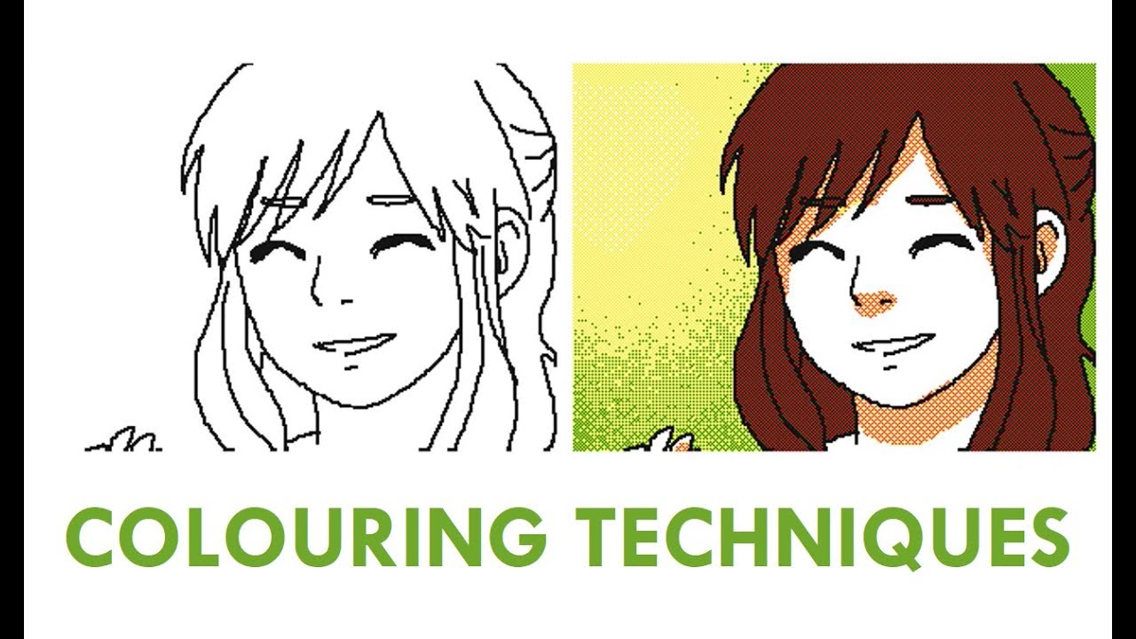 Flipnote Studio 3D Tutorial - Colouring Techniques - YouTube