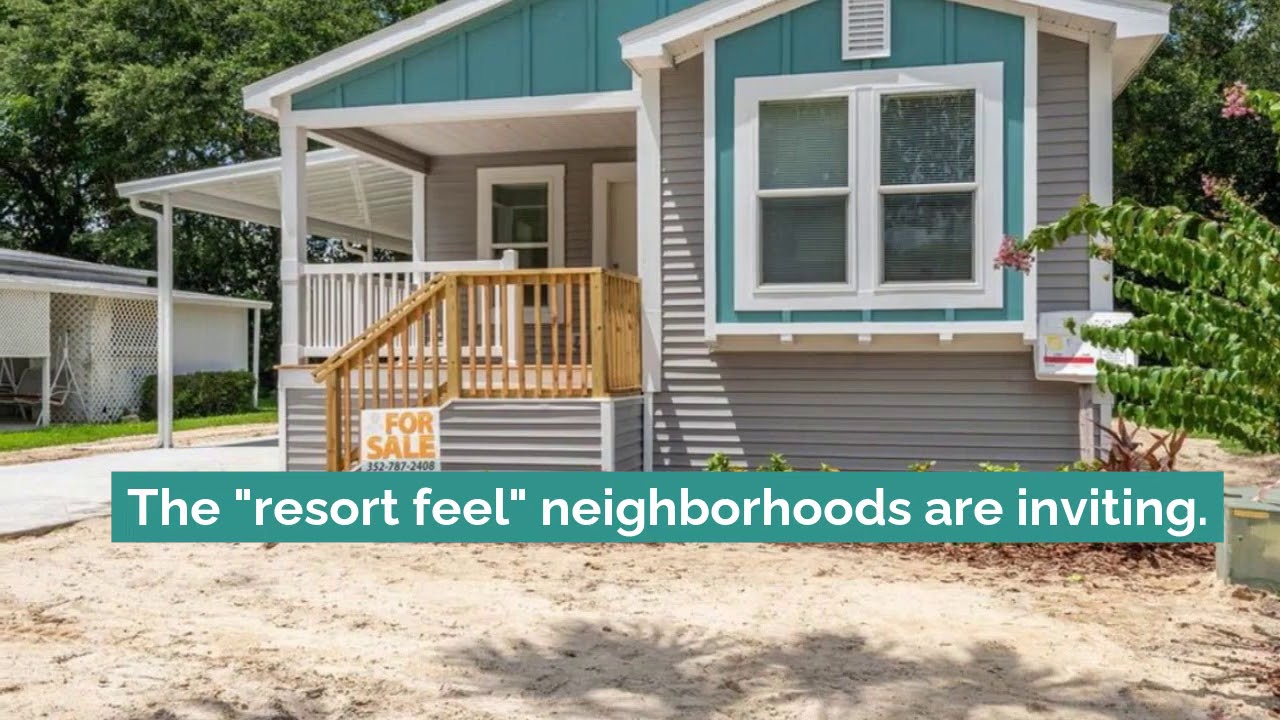 55+ Active Adult Manufactured Home Community, Central Florida - YouTube