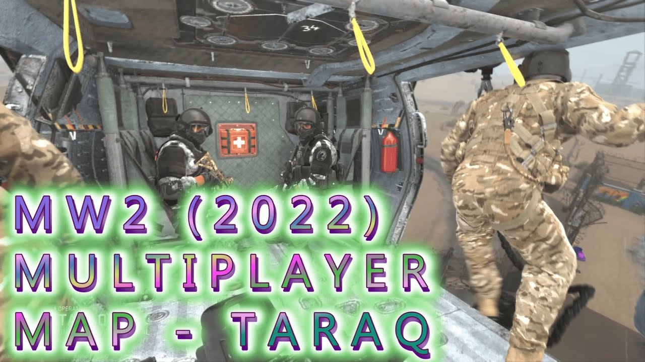 mw2 Taraq map mulitplayer tier2 core team deathmatch call of duty 2022 ...