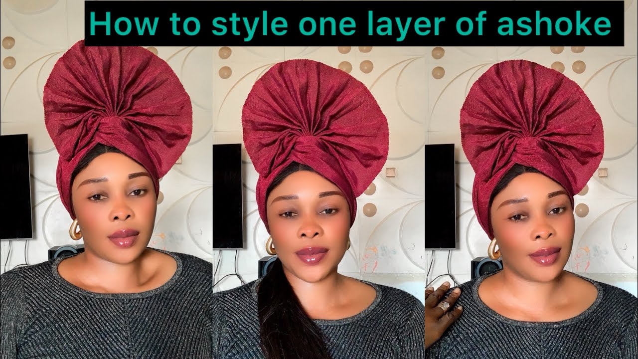 How to style one layer of ashoke - YouTube