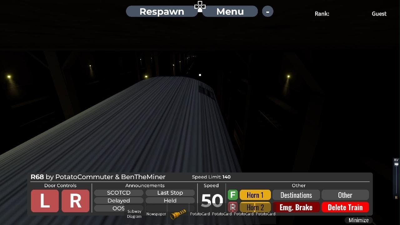 Roblox R68 (Q) Train - YouTube