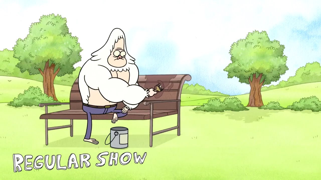 Regular Show Benson And Skips