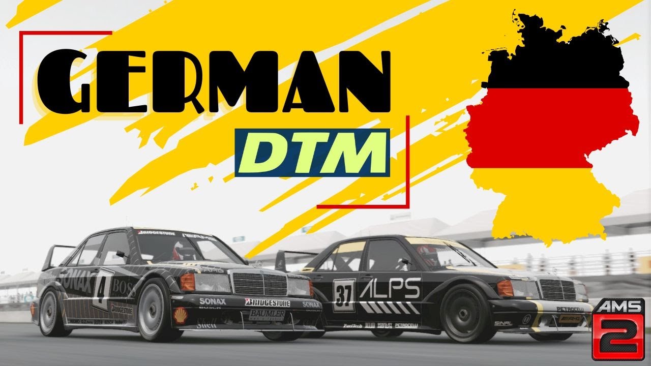 Old School DTM Oval Madness in Brazil | AMS2 - YouTube