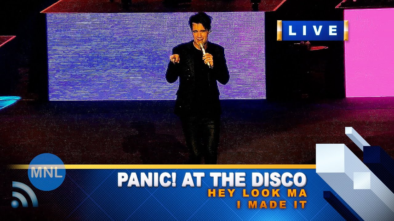 [8K UHD] HEY LOOK MA, I MADE IT (Panic! At The Disco) Momentum Live MNL ...
