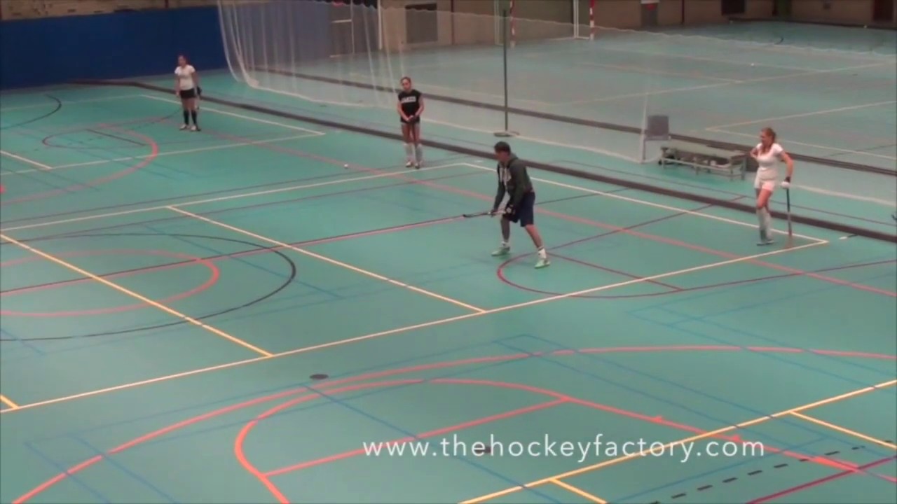 The Hockey Factory - Backhand stop indoor - YouTube
