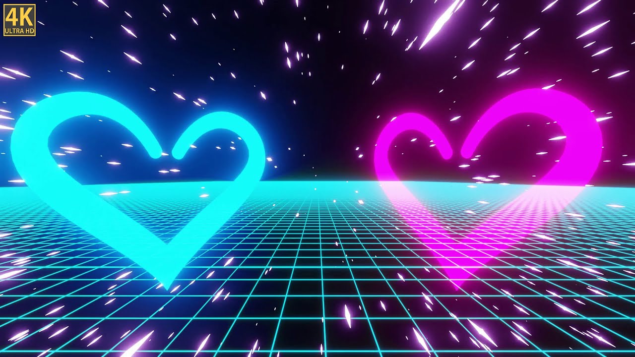 ️ VJ Loops 4k Infinte Hearts Video Tool Background video animation - YouTube
