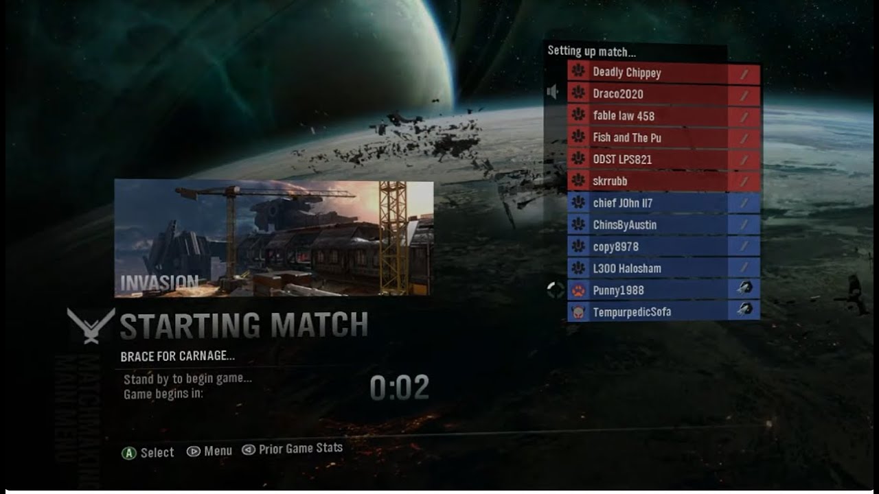 OG Halo Reach Matchmaking on Xbox 360 in 2024 - YouTube