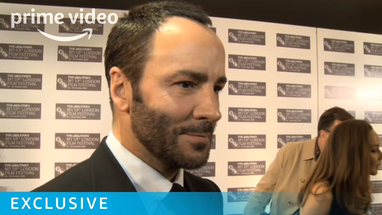 Flirting with Tom Ford- A Single Man UK Premiere | Prime Video - YouTube