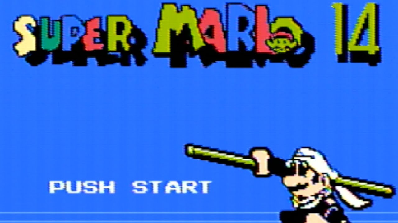 Super Mario 14 (Famicom Bootleg) - Gameplay on Famiclone Hardware - YouTube