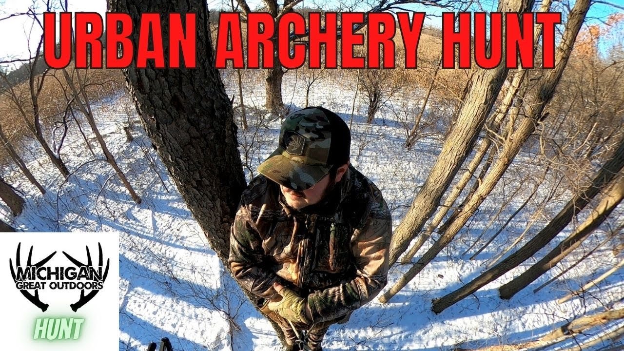 Michigan Deer Hunting - Urban Archery Hunt 2022 - YouTube