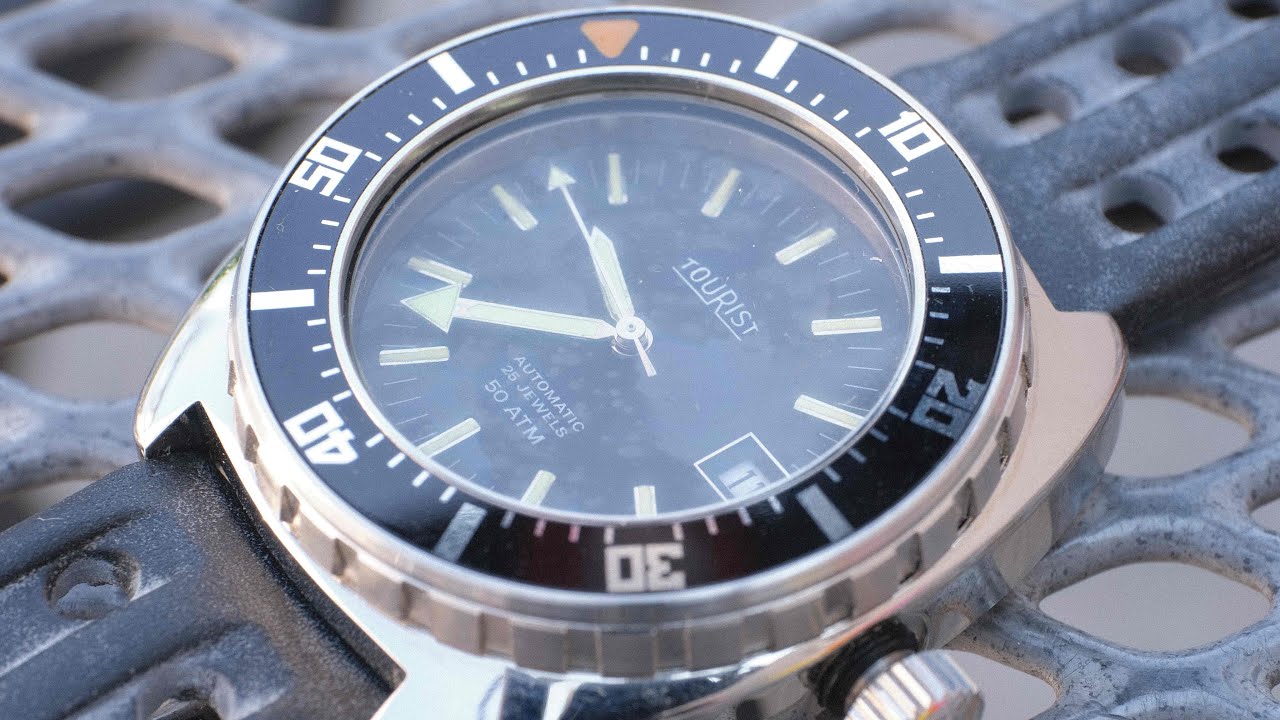 New Look for Old Tourist Diver Watch - stunning results! - YouTube