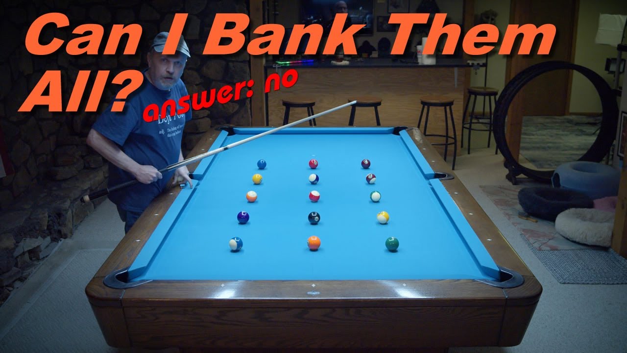 An Exercise for Practicing Straight-Back Bank Shots - YouTube