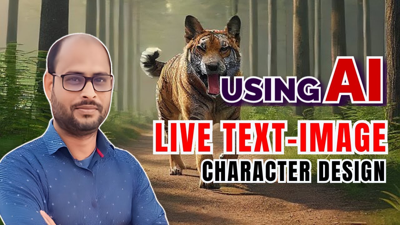How to generate LIVE Text-to-Image Using AI - YouTube
