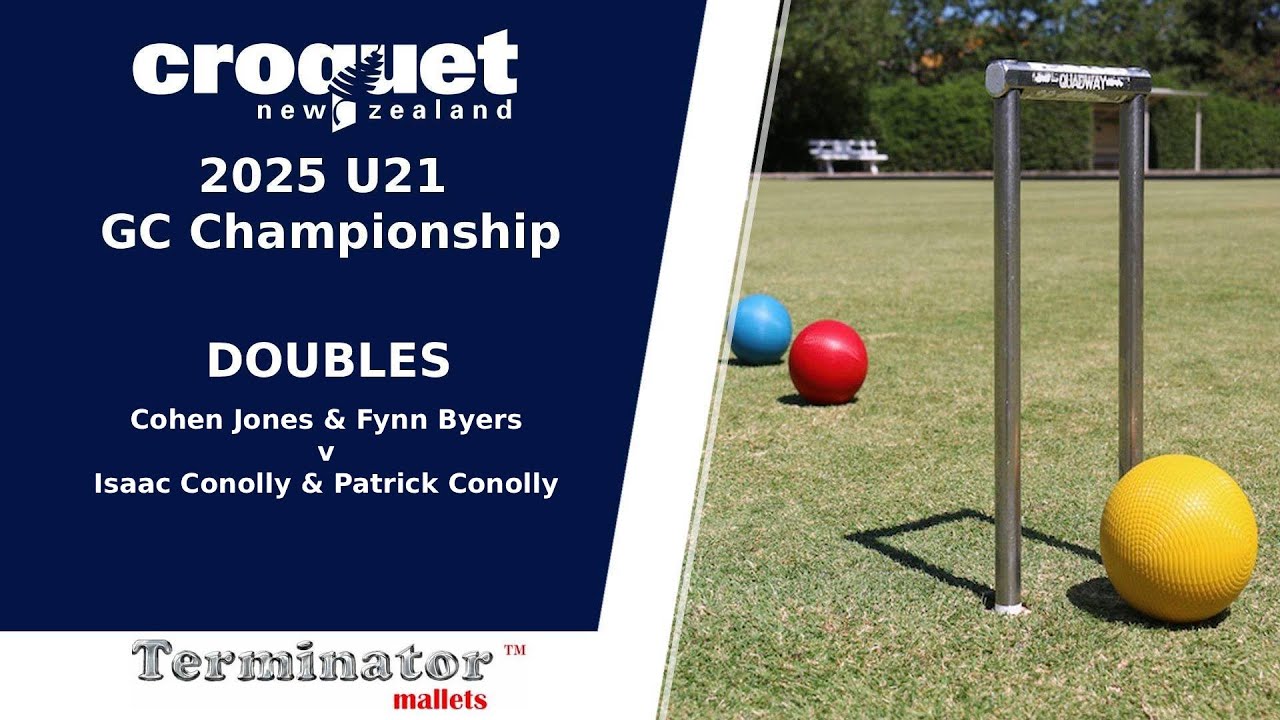 2025 U21 GC Doubles Luke Francis & Jessica Bullen v Emma Philpott & Max ...