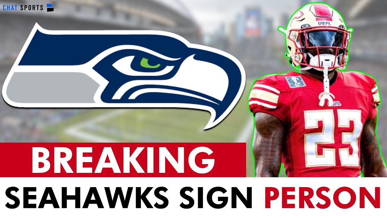 BREAKING: Seattle Seahawks Sign UFL RB Ricky Person Jr. In NFL Free ...