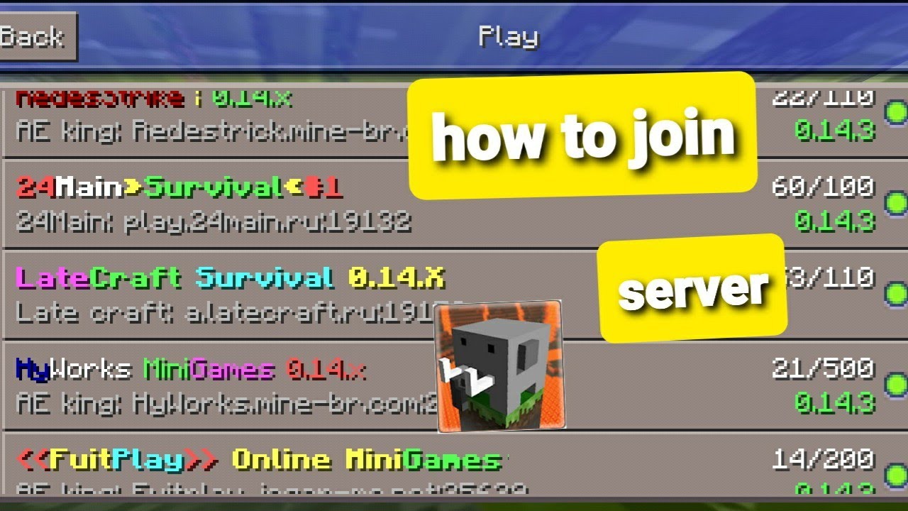 How to join server in craftsman || how to play multiplayer in craftsman ...
