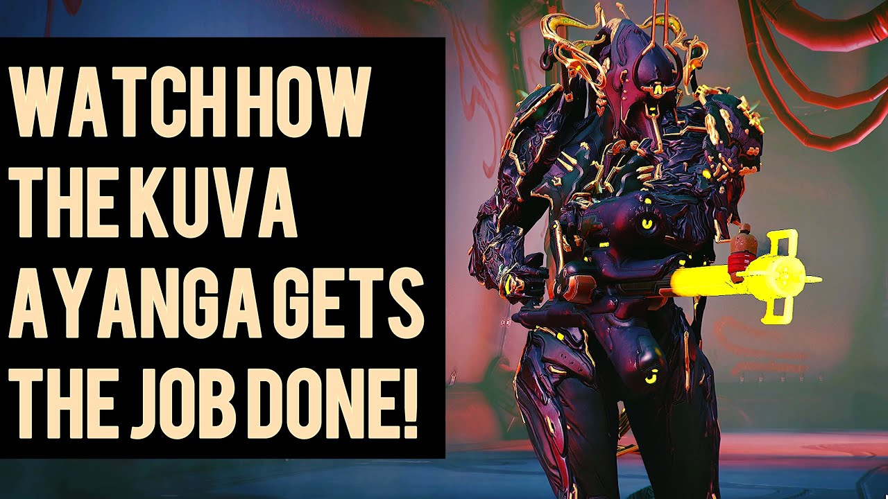 Warframe- How To Build Kuva Ayanga 2023 [4 forma] - YouTube