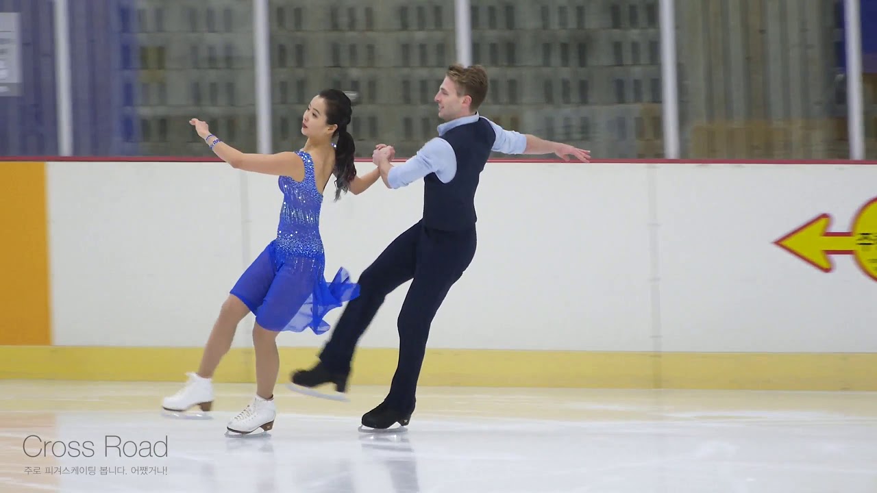 민유라 & 다니엘 이튼 YuraMIN & Daniel EATON 아이스댄스 시니어 Sr. Ice Dance - RD 1 ...