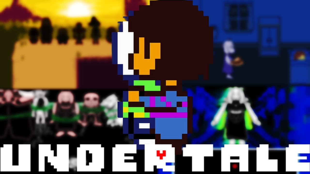 One Of The Most Beautiful Endings In Gaming | Undertale Finale - YouTube