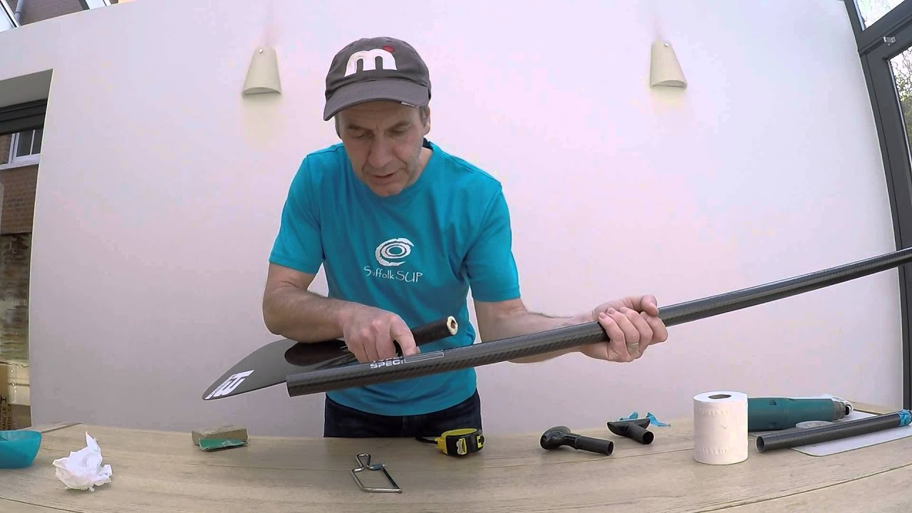 Black Project paddle assembly - YouTube