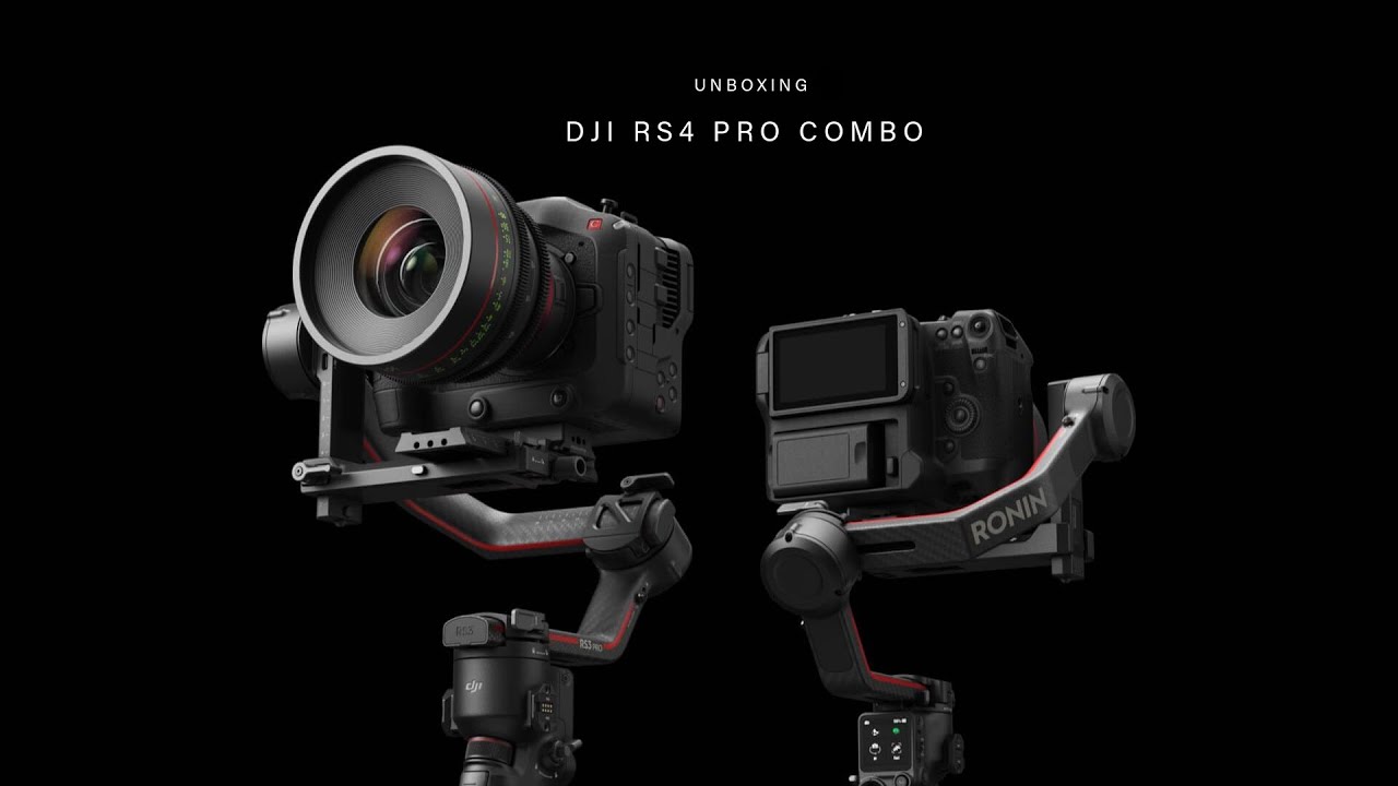 UnBoxing: DJI RS4 Pro Combo - YouTube