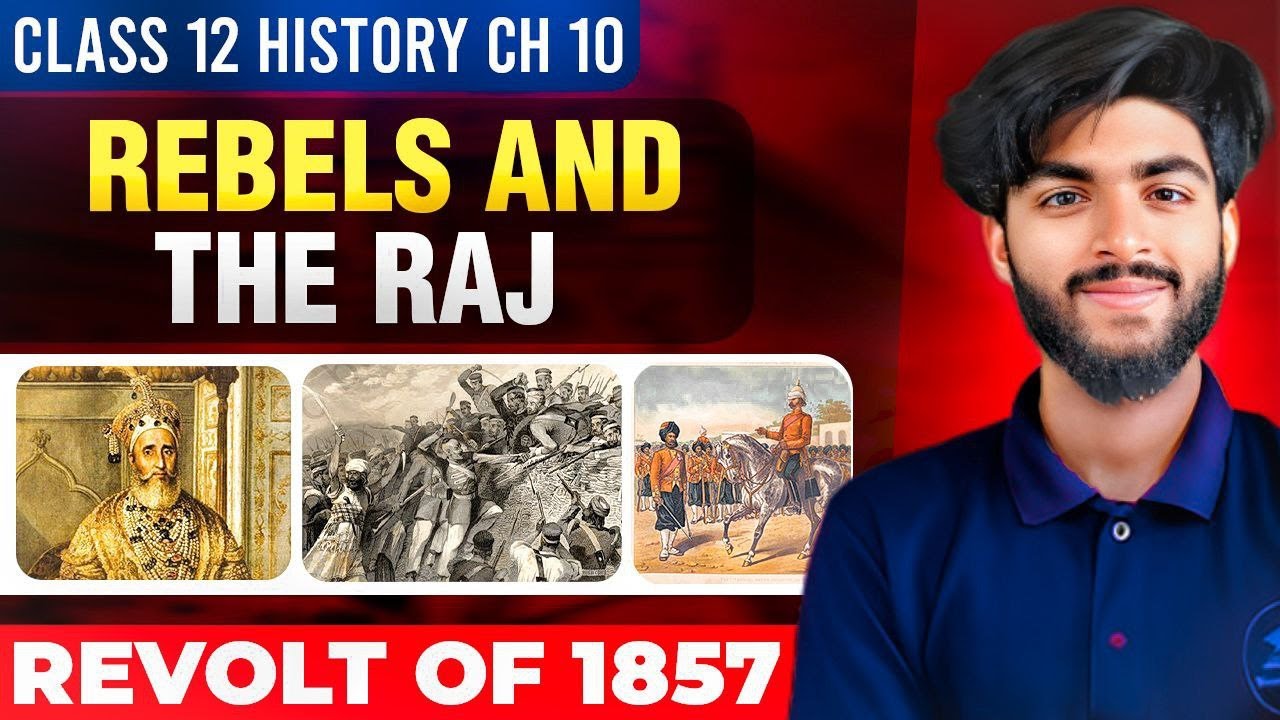 Rebels & the Raj one Shot With animation | Class 12 History Chapter 10 ...