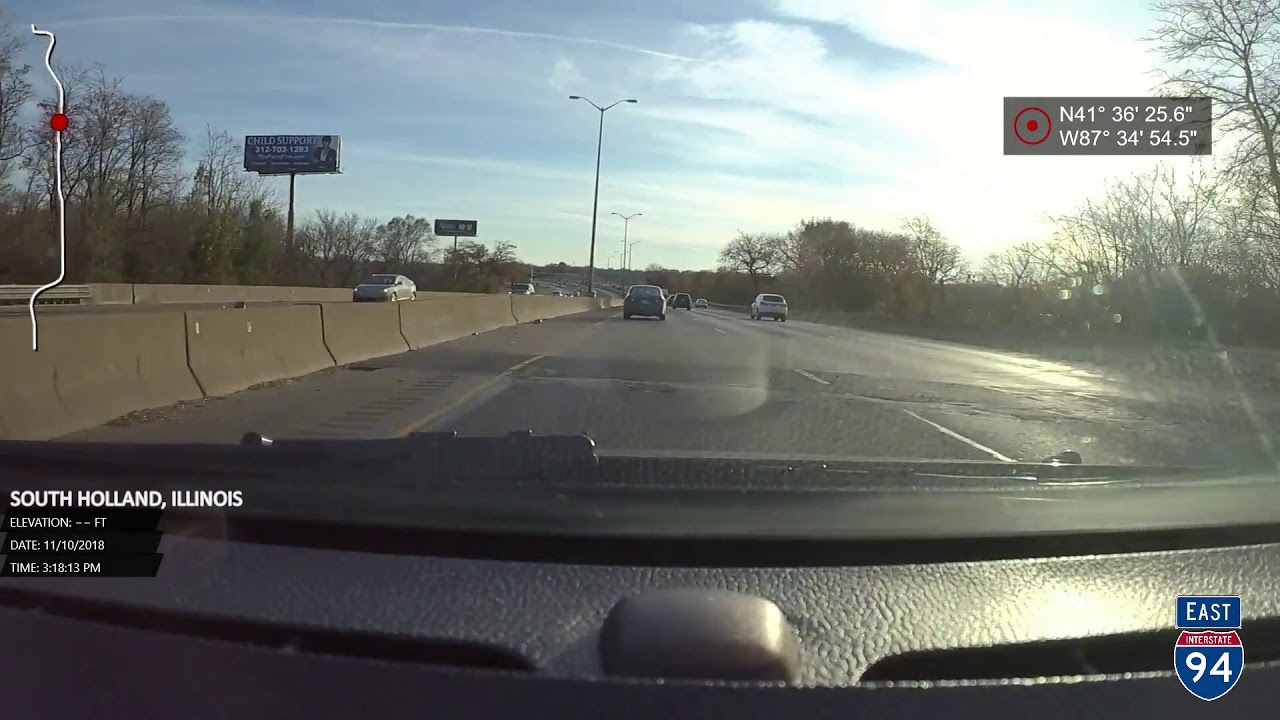 Bishop Ford Freeway Outbound (I-94 EB & IL 394 SB), Dan Ryan Expy to ...
