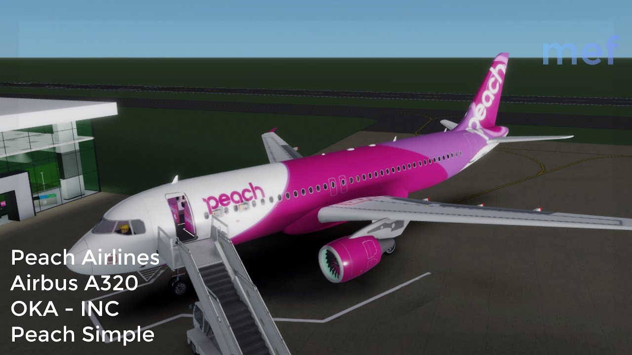 Peach Airlines | A320 Flight - YouTube